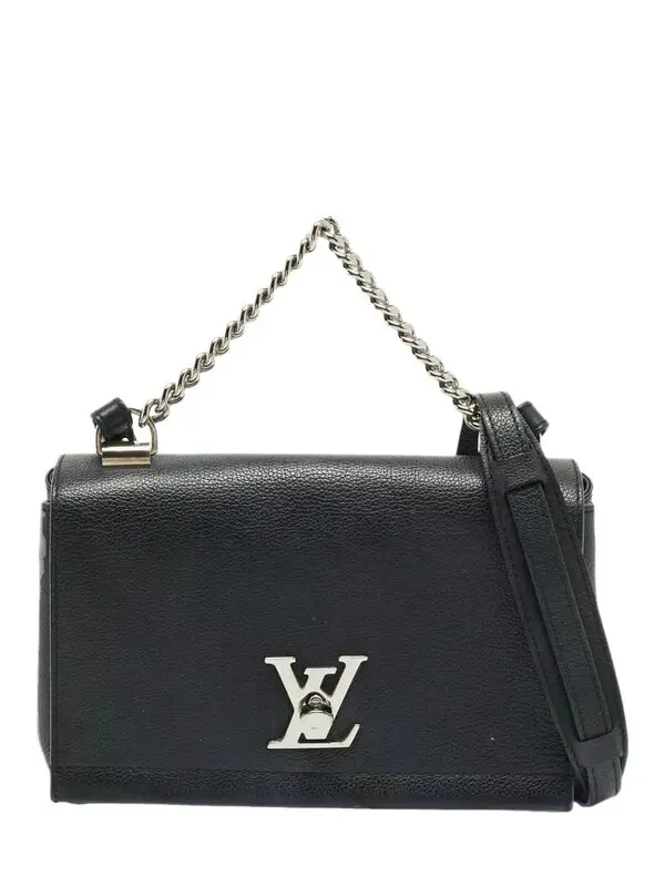 LOUIS VUITTON 2016 Lockme Ii Turn-lock Shoulder Bag - Black