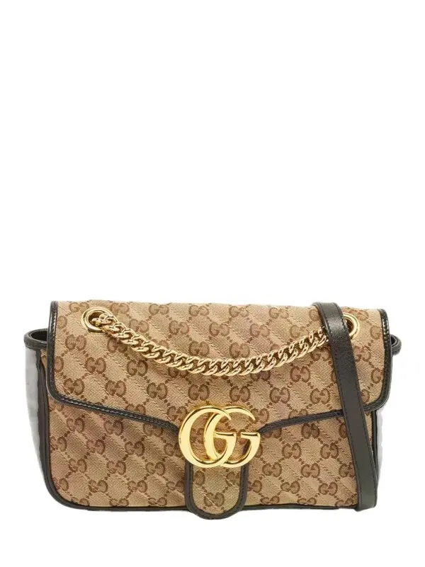 Gucci Gg Marmont Shoulder Bag - Neutrals
