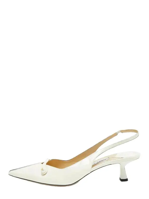 JIMMY CHOO Amita Slingback Pumps - Neutrals