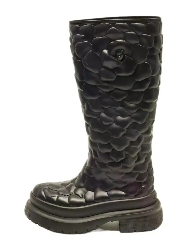 Valentino Garavani Atelier 03 Rose Edition Knee-length Boots - Black