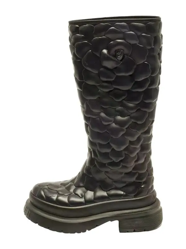 Valentino Garavani Atelier 03 Rose Edition Knee-length Boots - Black
