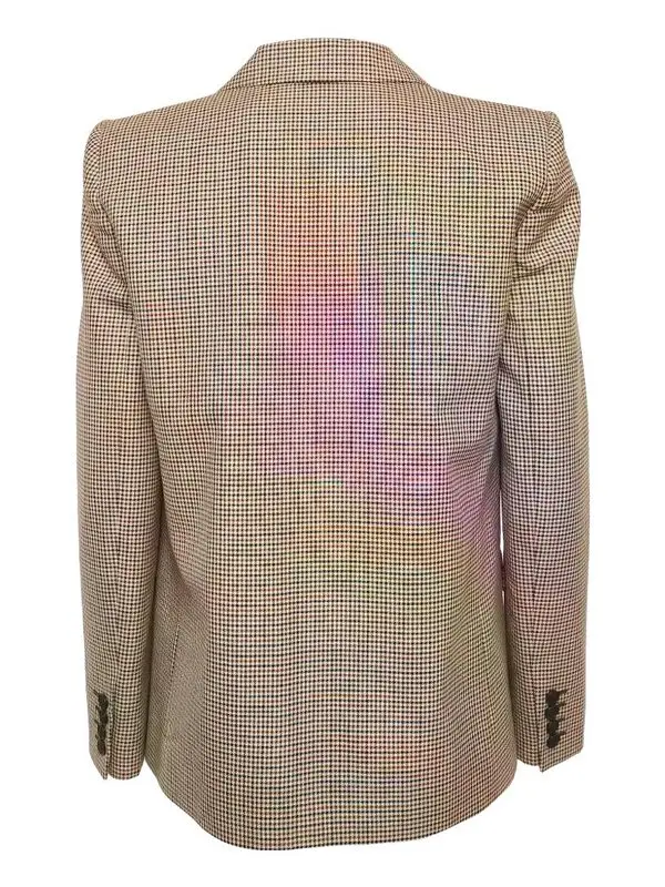 Givenchy Checked Single-breasted Blazer - Neutrals
