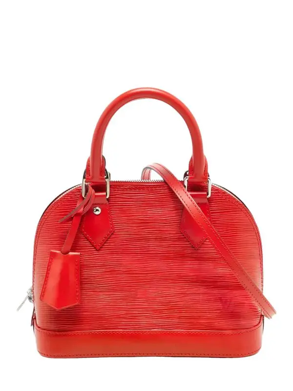 LOUIS VUITTON Bb Alma Tote Bag - Red