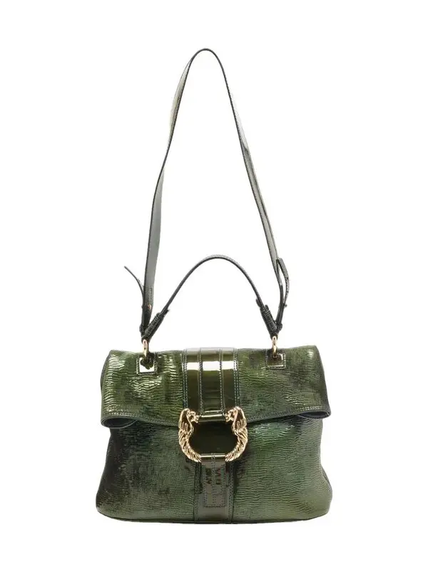 BVLGARI Leoni Wave Shoulder Bag - Green