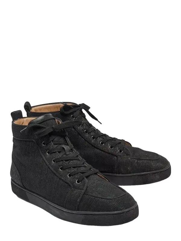 CHRISTIAN LOUBOUTIN Rantus Orlato High-top Sneakers - Black