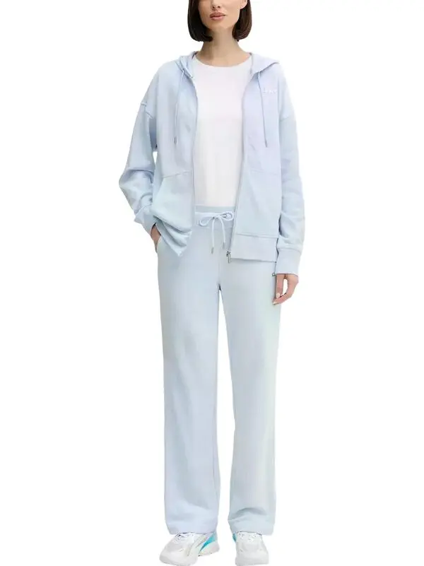 Dkny Drawstring-waist Track Pants - Blue