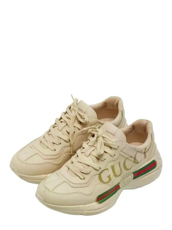 Gucci Rhyton Chunky Lace-up Sneakers - Neutrals