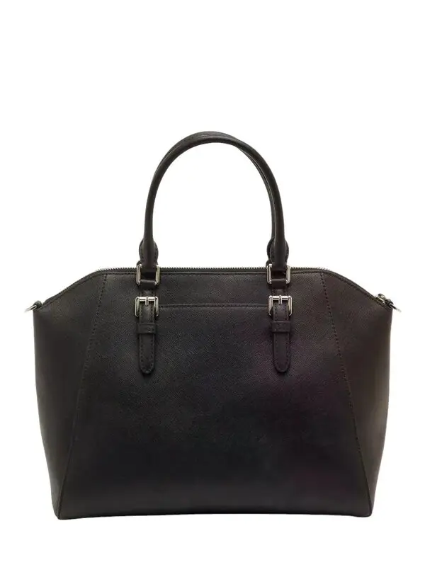 Michael Kors Leather Tote Bag - Black