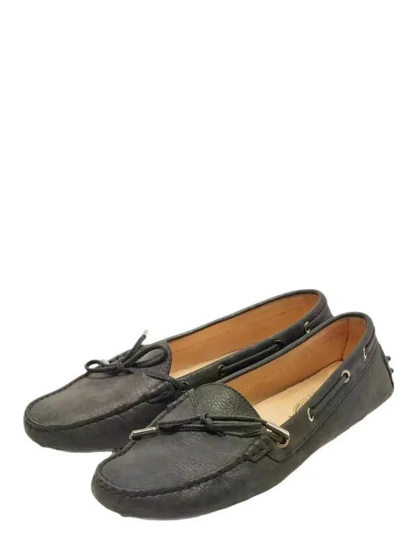 TOD'S Gommino Nubuck Loafers - Blue
