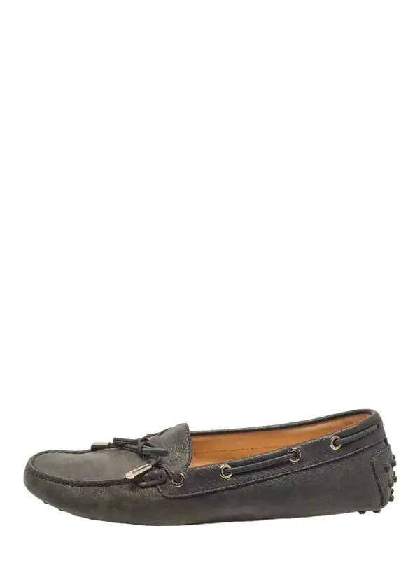 TOD'S Gommino Nubuck Loafers - Blue