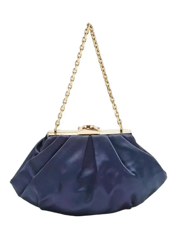 Escada Logo-frame Chain Shoulder Bag - Blue