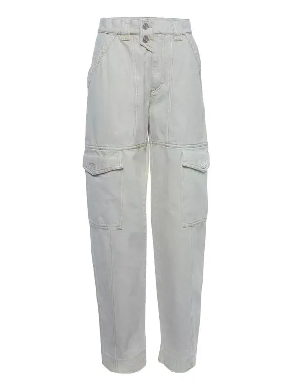 MARANT ETOILE Vayoneo Straight-leg Jeans - Neutrals