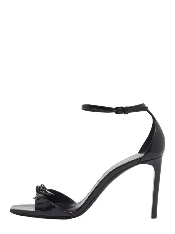 Saint Laurent Bea 90 Ankle-strap Heeled Sandals - Black