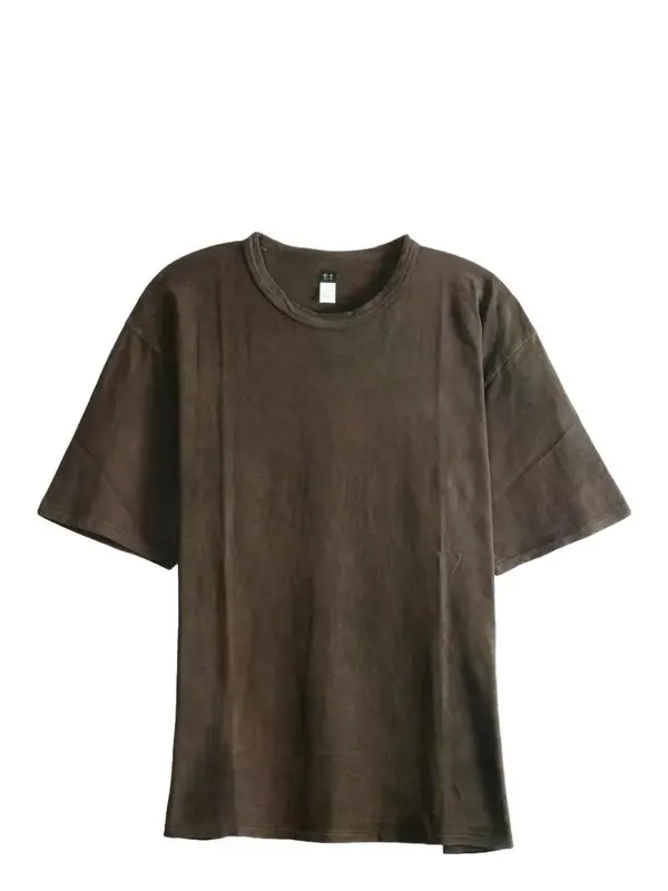 TAIGA TAKAHASHI Lot. 616 Crew-neck T-shirt - Brown