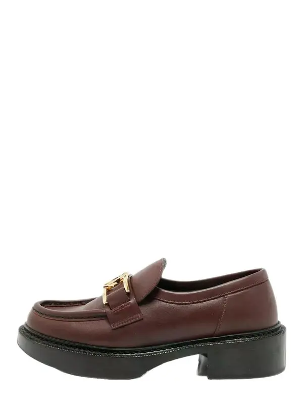 LOUIS VUITTON Academy Circle Loafers - Brown