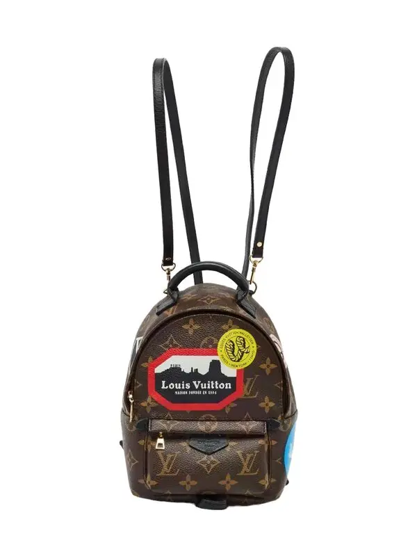 LOUIS VUITTON Mini Palm Springs Backpack - Brown