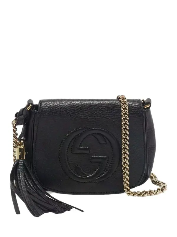 Gucci Soho Chain Crossbody Bag - Black