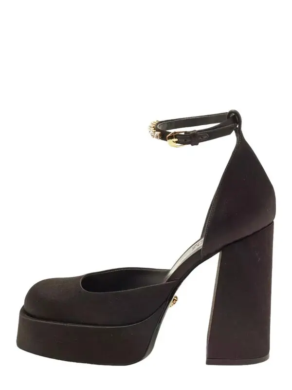 Versace Aevitas Platform Pumps - Black