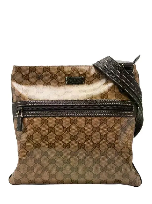 Gucci 2000-2015 Gg Crystal Crossbody Bag - Neutrals