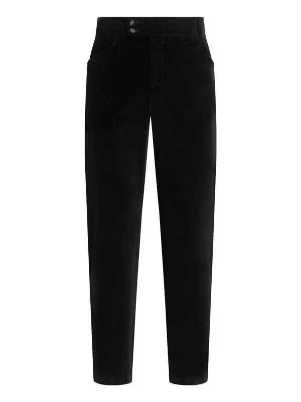 Dolce & Gabbana Velvet Trousers - Black