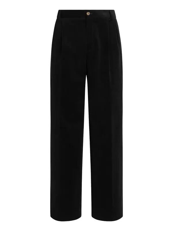 Dolce & Gabbana Velvet Tailored Trousers - Blue