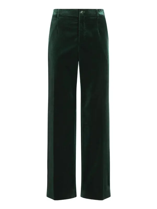 Dolce & Gabbana Velvet Trousers - Green