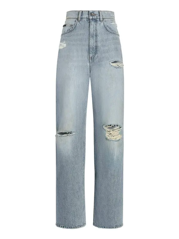 Dolce & Gabbana 5-pocket Denim Trousers - Multicolor