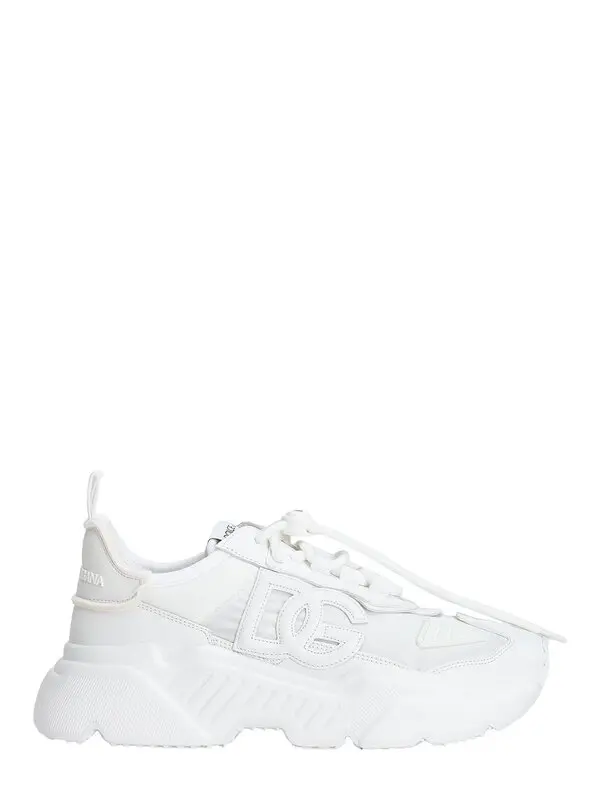 Dolce & Gabbana Mixed-materials Daymaster Sneakers Sneakers Fabric - White