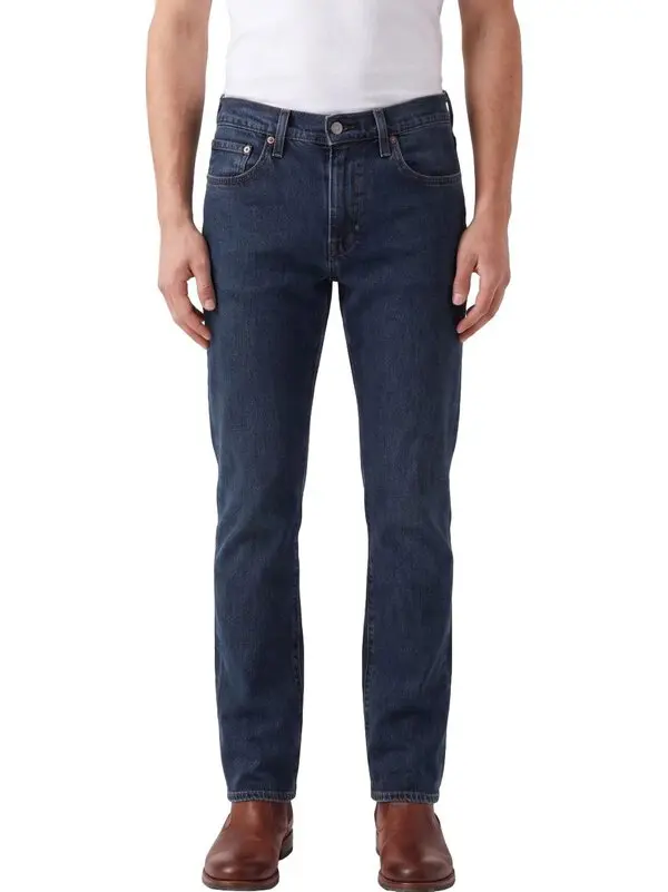 LEVI'S 511™ Slim Fit Mid-rise Cotton Jeans - Navy