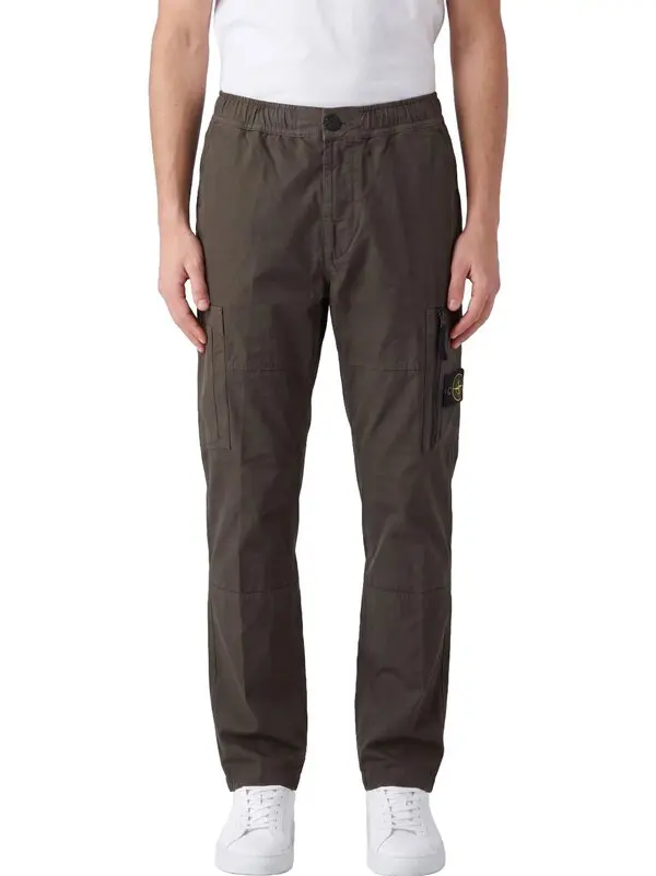 Stone Island Cargo Trousers - Grey