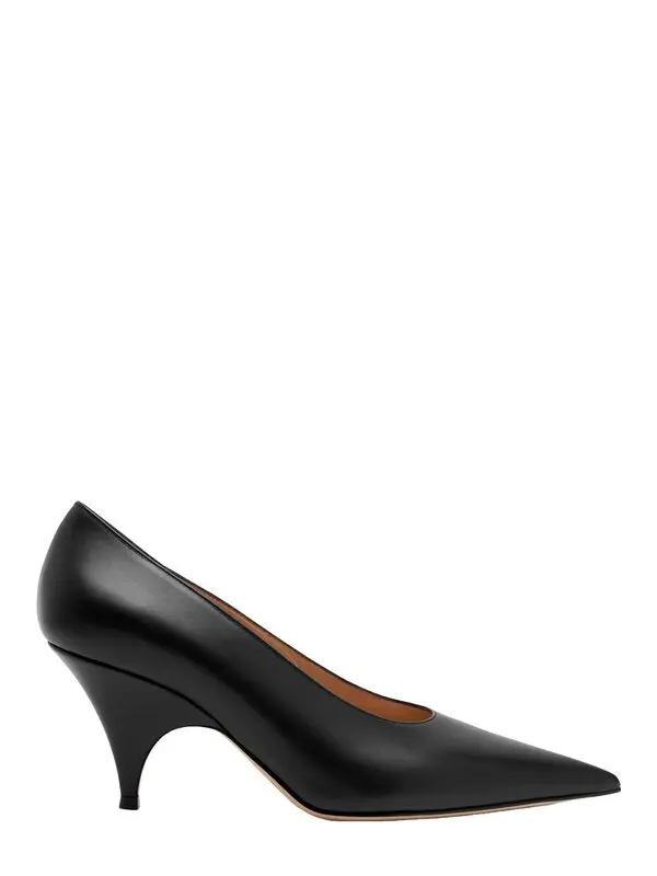 GIANVITO ROSSI Sofia 75 Leather Pumps - Black