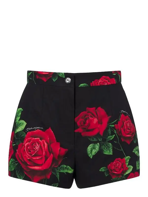 Dolce & Gabbana Floral Cotton Shorts - Multicoloured