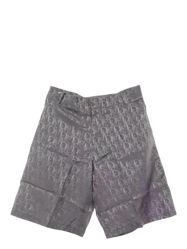 Dior Oblique Monogram Shorts - Grey