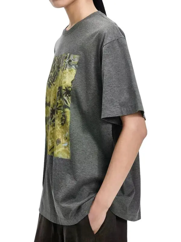 JNBY Flocked Graphic T-shirt - Grey