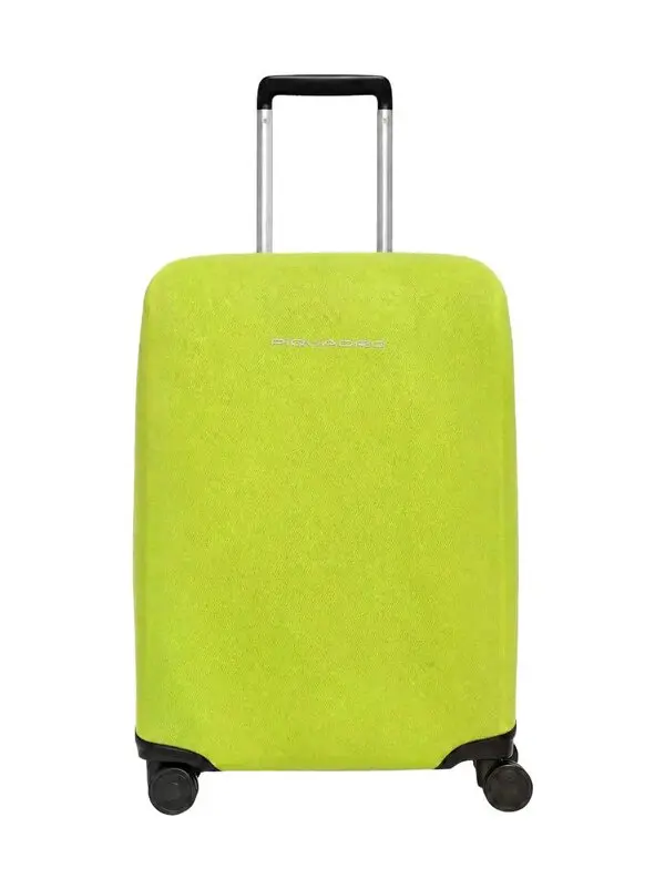 PIQUADRO Logo-print Suitcase Cover - Yellow
