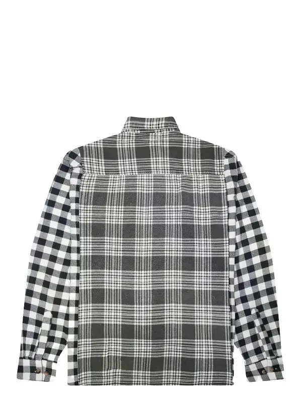 Needles Assorted Patchwork Flannel Shirt - Grey