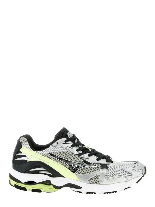 Mizuno Wave Rider Mesh Sneakers - Silver