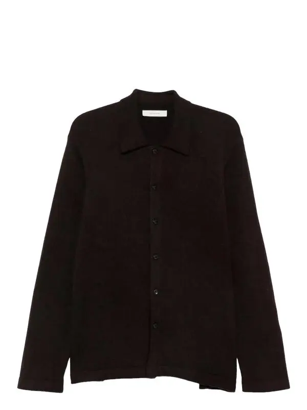 UMIT BENAN Knitted Button-up Cardigan - Brown