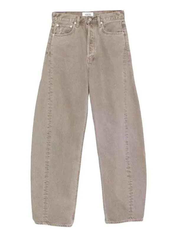 AGOLDE Luna Belt-loop Jeans In Wash - Grey