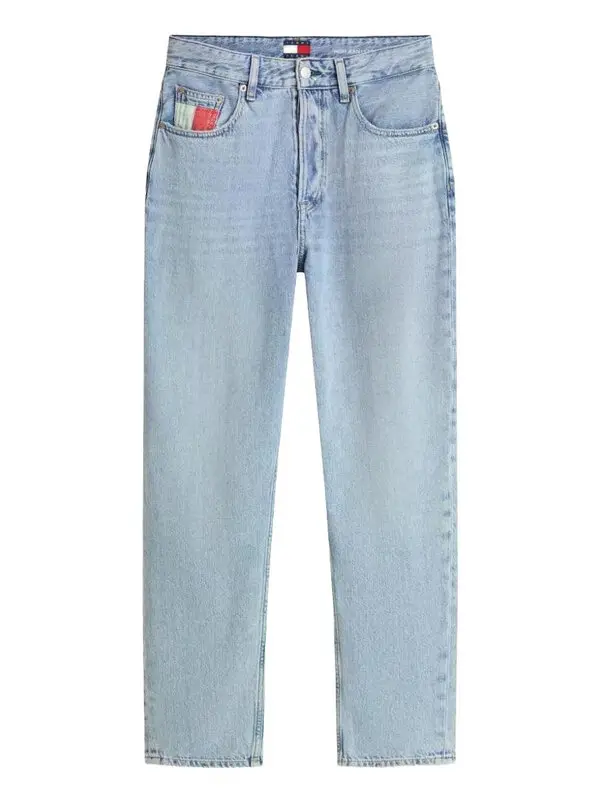 Tommy Hilfiger High-rise Straight Leg Jeans - Blue