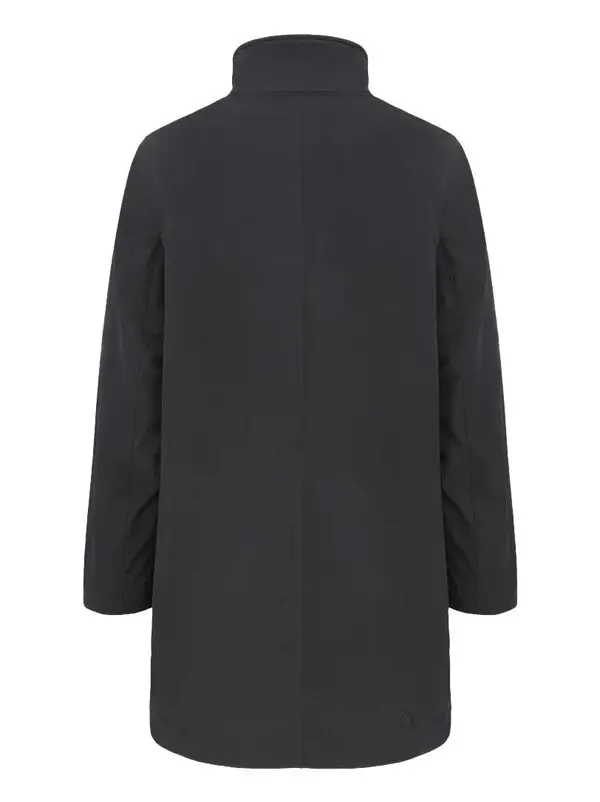 COLMAR High-neck Single-breasted Coat - Black
