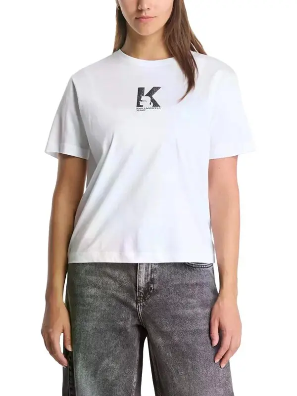 Karl Lagerfeld Logo-print T-shirt - White