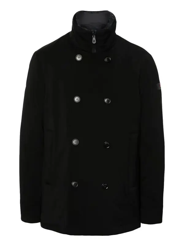 Peuterey Detachable Bib Coat - Black