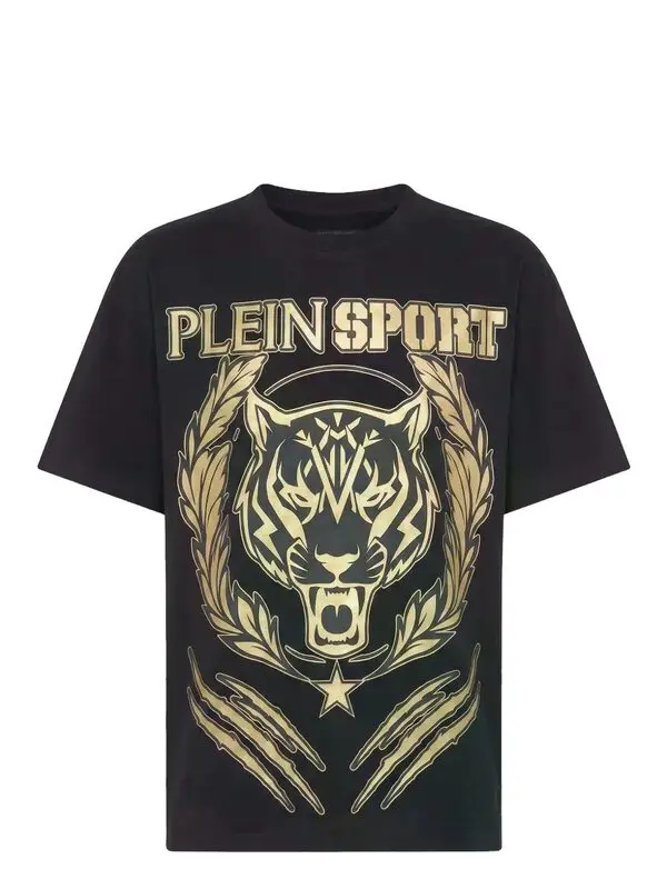 PLEIN SPORT Tiger Crest T-shirt - Black