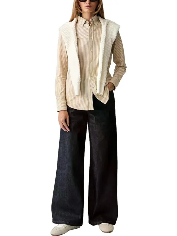 Polo Ralph Lauren Striped Button-down Shirt - Neutrals