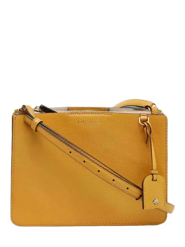 Kate Spade New York Eva Leather Crossbody Bag - Yellow
