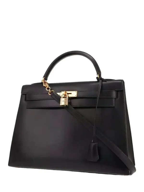 Hermès 1996 32 Kelly Handbag - Black