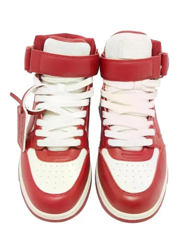 Off-White Out Of Office High-top Sneakers - Red