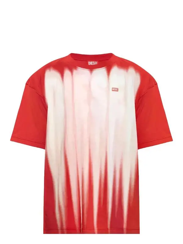 DIESEL® Logo-print T-shirt - Red