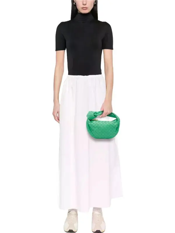 Bottega Veneta Mini Jodie Hobo Bag In Woven Nappa Leather - Green